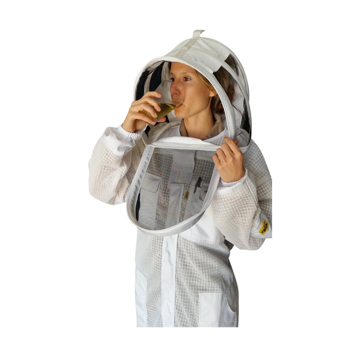 OZ ARMOUR 3 Layer Mesh Ventilated Beekeeping Suit With Round Brim Hat ...