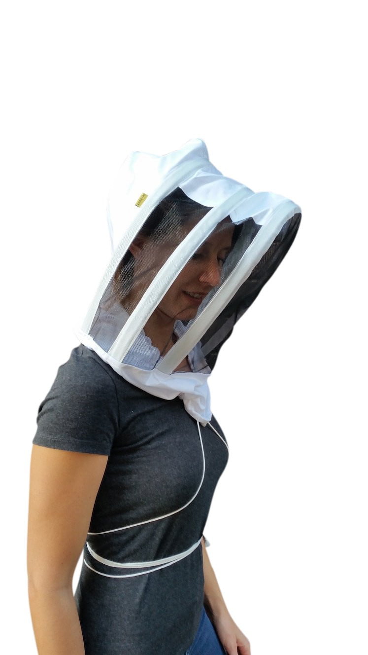 OZ ARMOUR Round Hat Veil With Strings | Beekeeping Gear