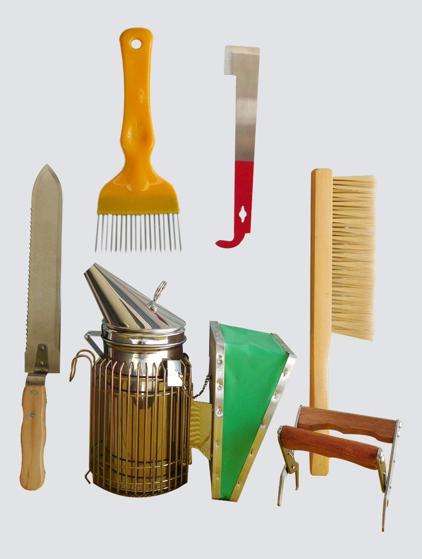 Buy Premium Beekeeping Starter Kit 2 NZ Pine Beehive Tools – Beekeeping ...