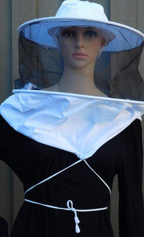 Shop OZ ARMOUR Round Hat Veil With Strings | Beekeeping Gear
